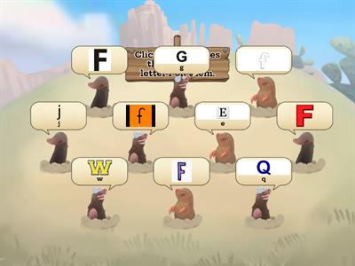 Guess the letter - Teaching resources