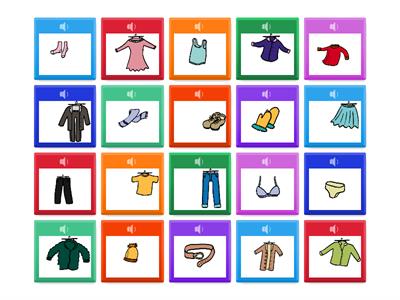 A1 kleidung - Unterrichtsmaterialien