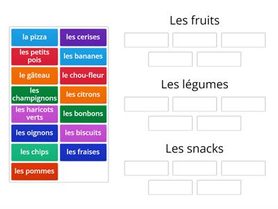 Légumes - Teaching resources