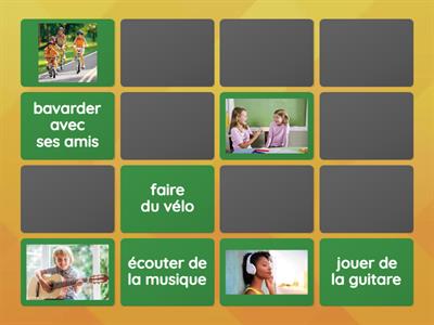 Loisirs - Teaching resources