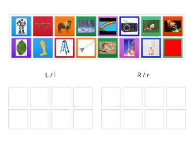 L and r sounds - Teaching resources