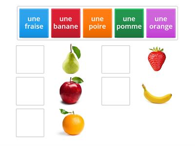Les fruits - Teaching resources