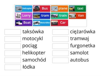 Vehicles - Teaching resources