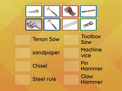 Tools woodwork - Teaching resources