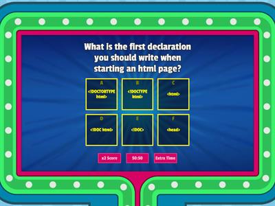Html - Teaching resources