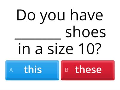 Demonstratives - Teaching resources