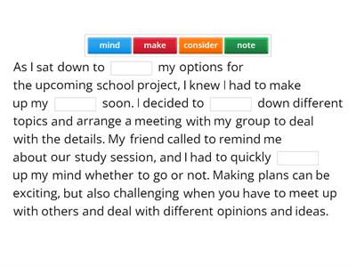 Promises offers decisions - Teaching resources