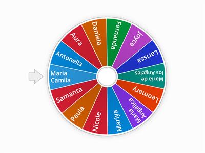 Crear ruleta - Recursos didácticos