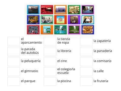 Lugares de la ciudad - Materiały dydaktyczne