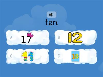 Numbers 1 20 wordwall - Навчальні ресурси