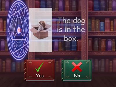 Preposition game - Teaching resources