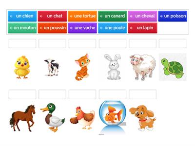 Les animaux de la ferme - Teaching resources