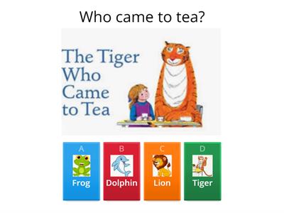 The tiger who came to tea - Teaching resources