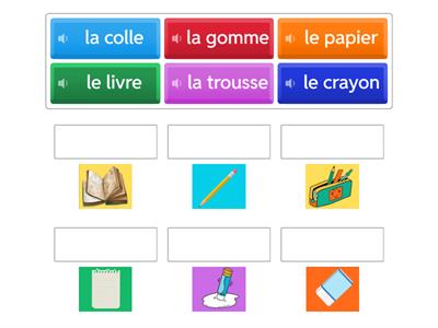 Les objets dans la classe - Ressources pédagogiques