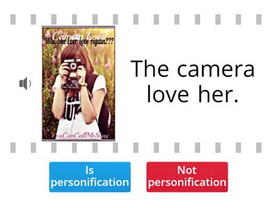 Personification game - Teaching resources