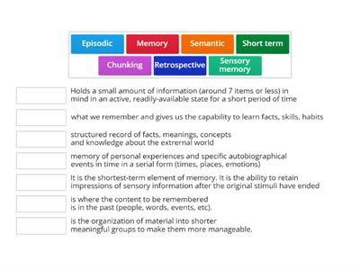 Memory games - Recursos didácticos