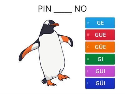 Sopa de letras ge gi gue gui güe güi - Recursos didácticos