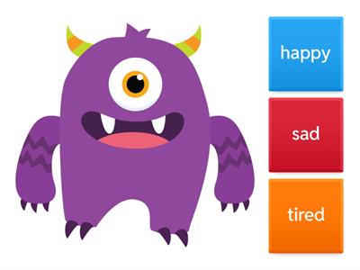 Emotions happy sad scared tired excited angry - Teaching resources