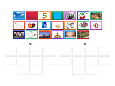 Juego ce ci - Recursos didácticos