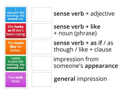Smell taste look sound feel - Учебные ресурсы