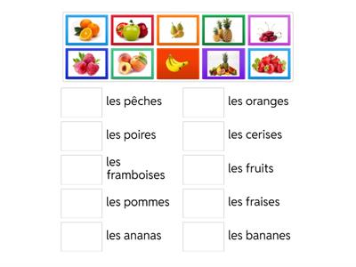 Les fruits - Teaching resources