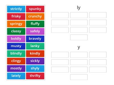 Suffix ly game - Teaching resources