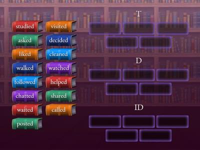 Pronunciation t d id - Recursos didácticos