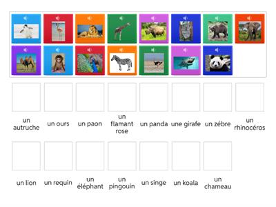 Les animaux du zoo - Ressources pédagogiques