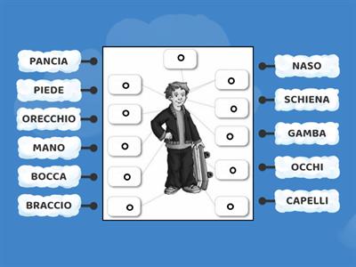 Le parti del corpo - Recursos didácticos