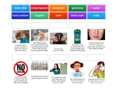 Grooming hygiene - Teaching resources