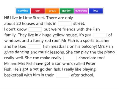 Fish - Teaching resources