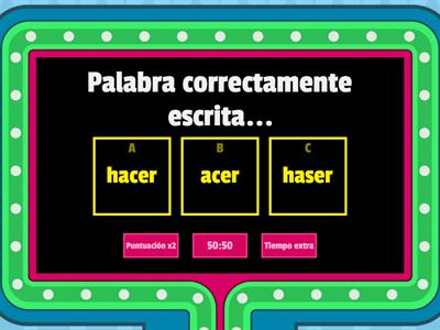 Ortografía La h - Recursos didácticos