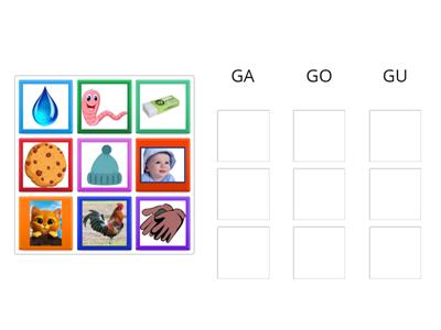 Ga go gu - Recursos didácticos