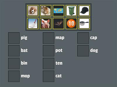 Cvc word match - Teaching resources