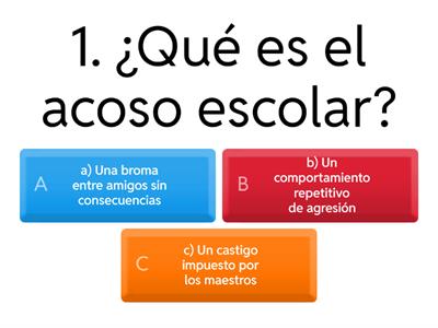Acoso escolar - Recursos didácticos