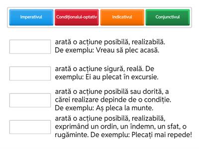 Modurile nepersonale - Resurse didactice
