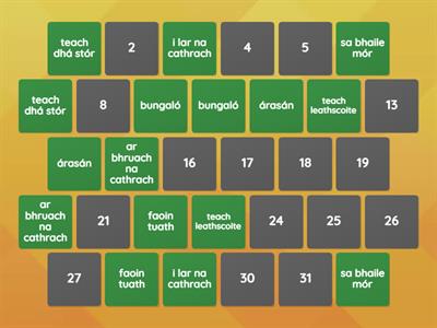 Sa bhaile seomrai - Teaching resources