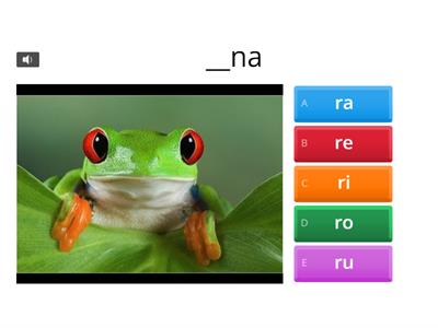 Ra re ri ro ru - Recursos didácticos