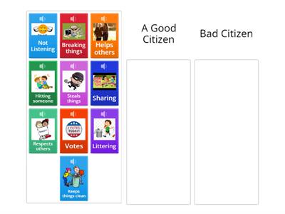 Good citizen - Teaching resources