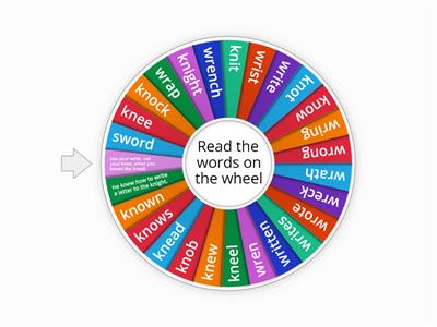 Silent consonants mb gn kn wr - Teaching resources