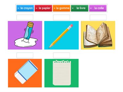 Les objets dans la classe - Ressources pédagogiques