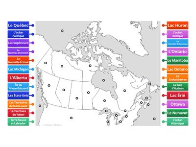 Provinces et capitales du canada - Ressources pédagogiques