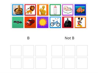 Letter b - Teaching resources