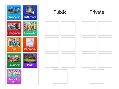 Public private - Teaching resources