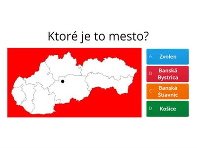 Slepá mapa slovenska - Učebné zdroje