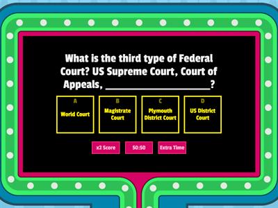 Judicial branch - Teaching resources