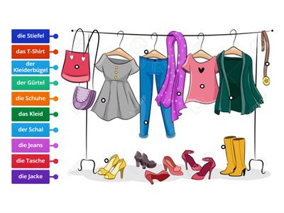 DaF Kleidung - Unterrichtsmaterialien