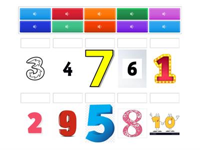 Numbers 1 10 - Výukové zdroje