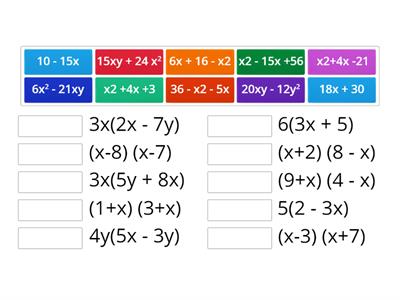 Expanding brackets - Teaching resources