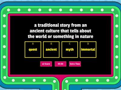 Myth - Teaching resources